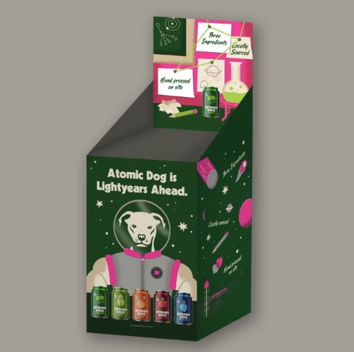 Brand redesign & Campaign for Atomic Dog Hard Cider