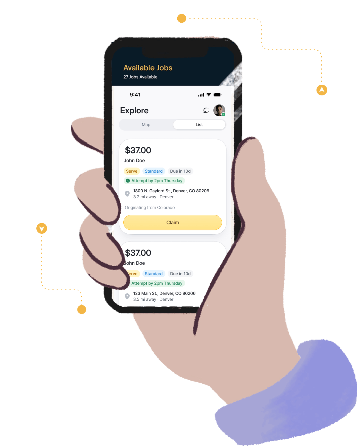 For Process Servers | Proof
