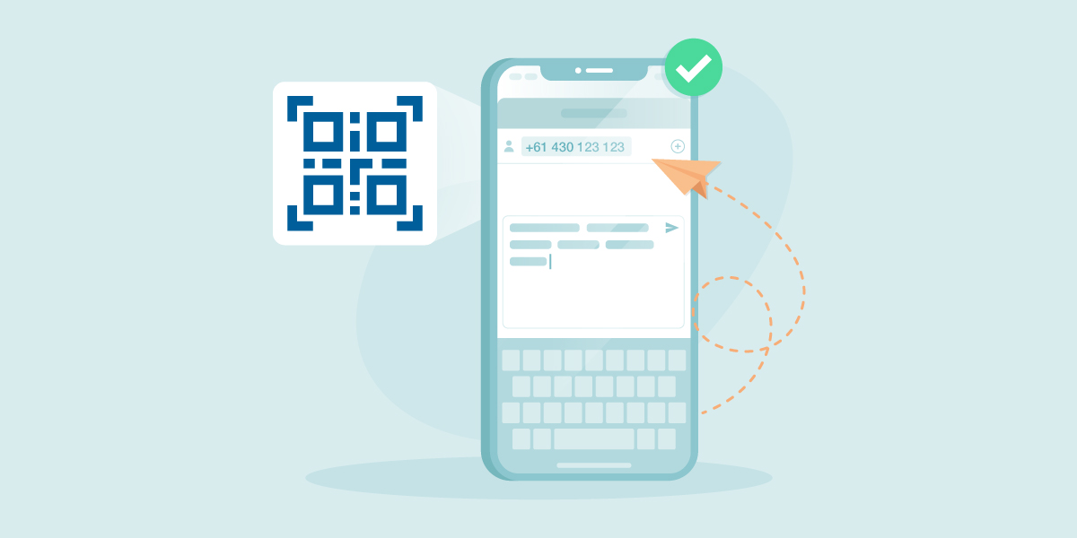 How to use SMS QR Codes