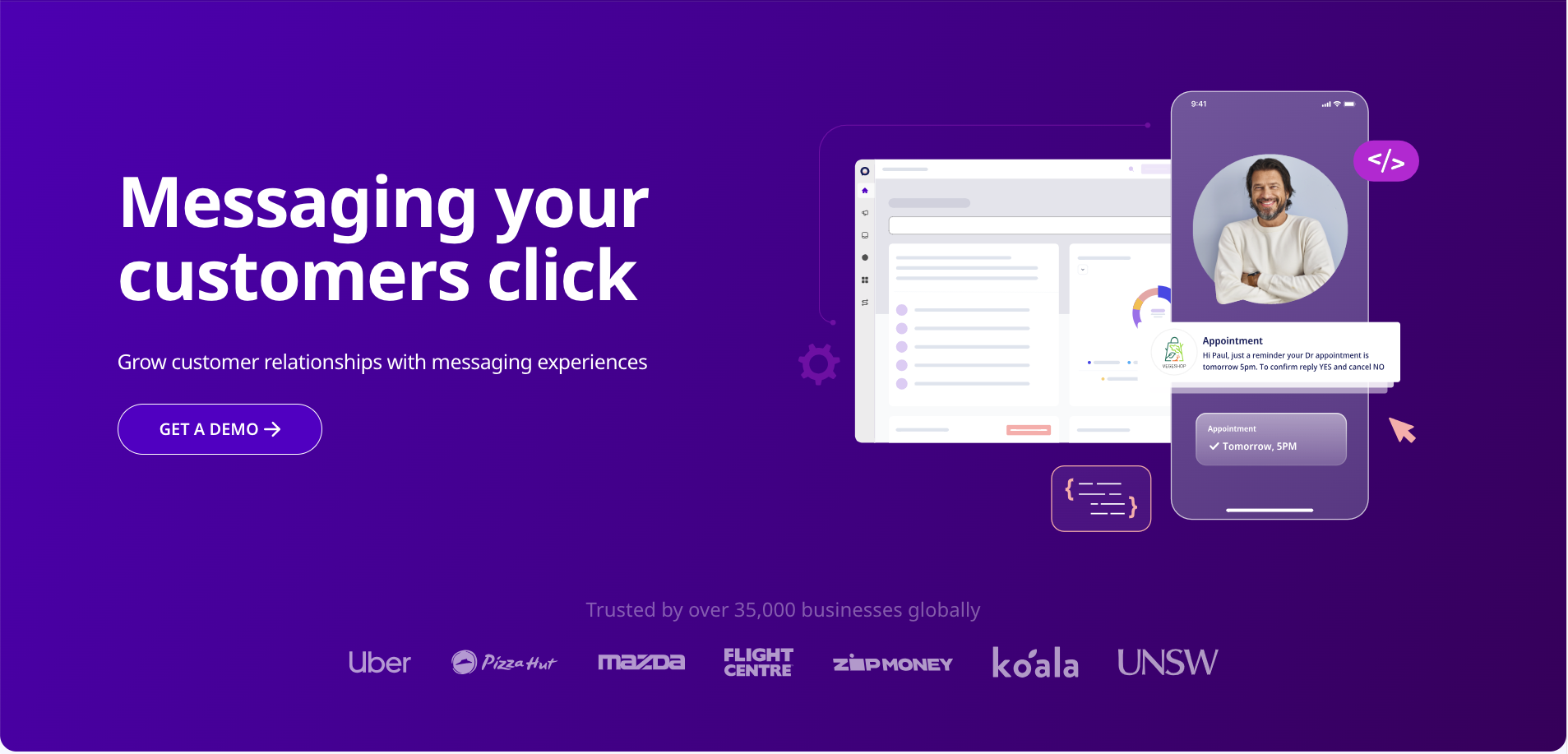 Kudosity: Business messaging platform for SMS, MMS and beyond