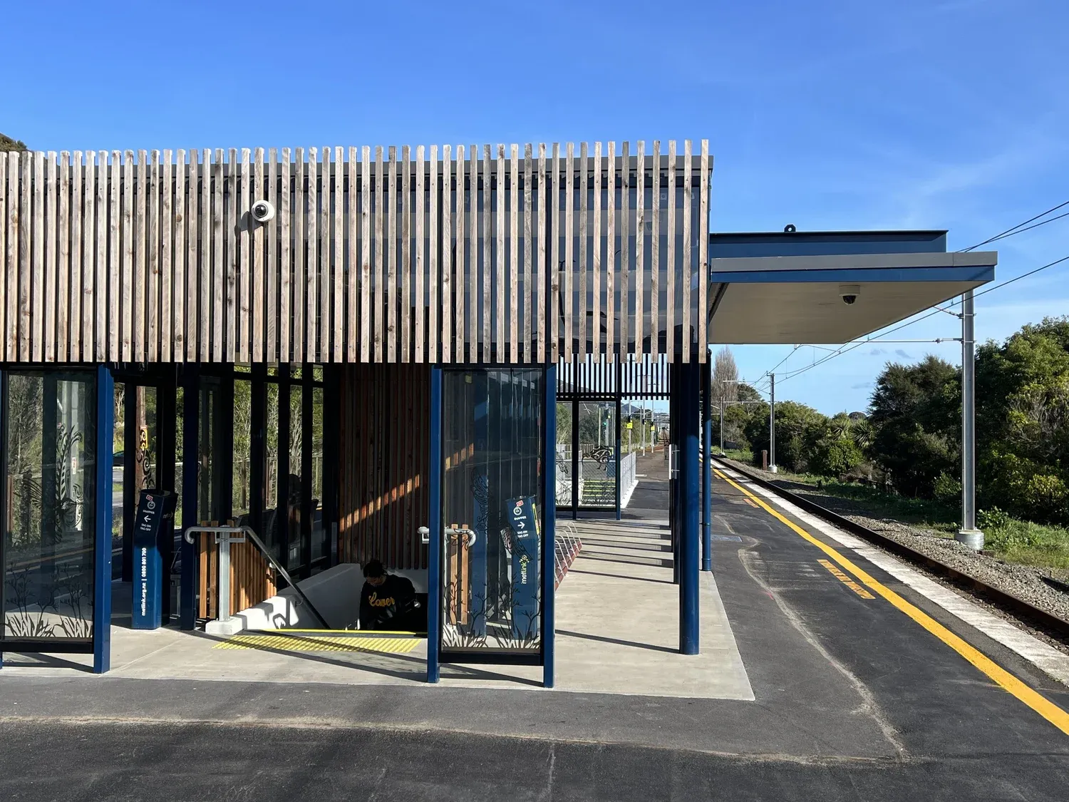 Structural design of Pomare Train Station