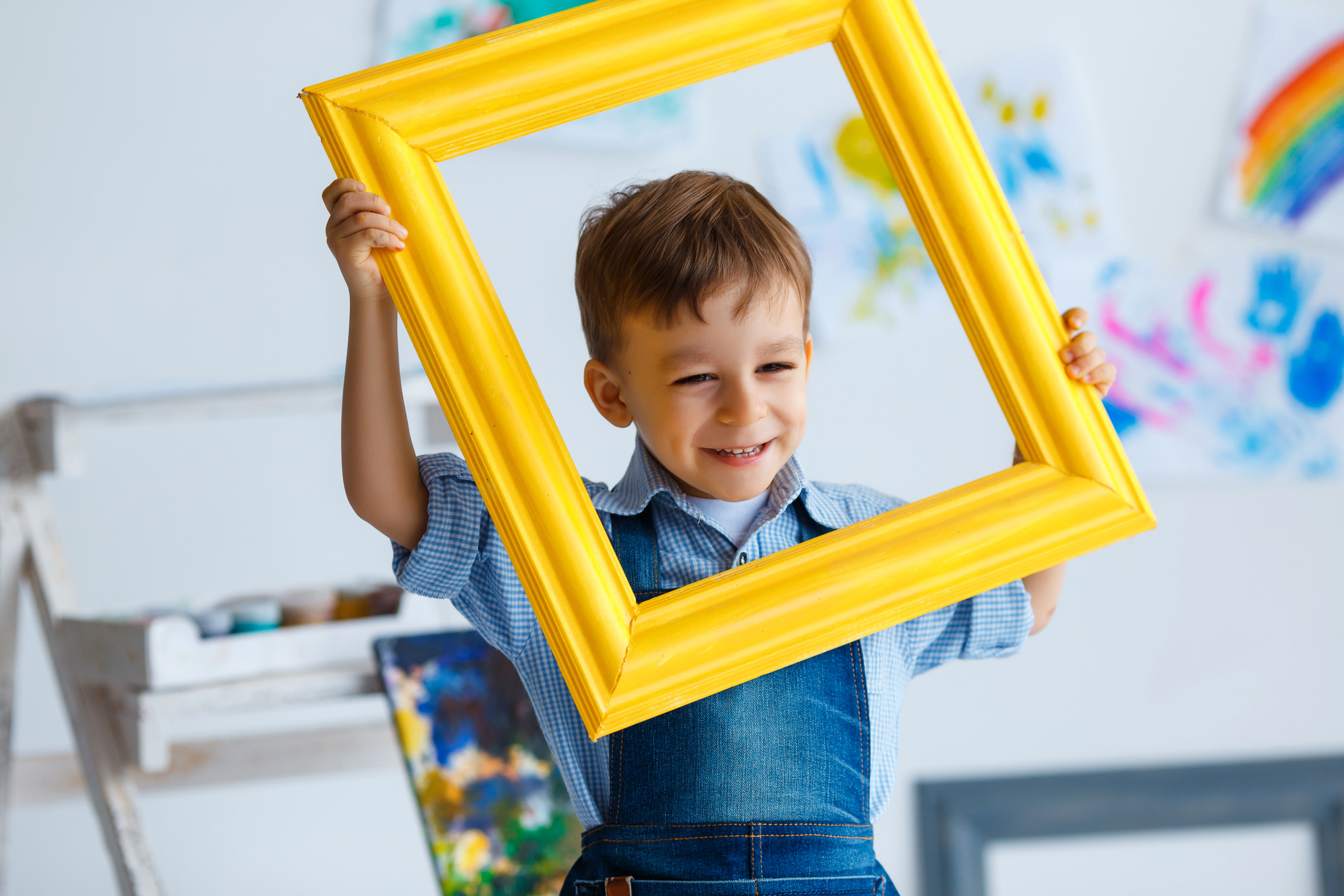 10 Bright Storage and Display Ideas for Your Child's Artwork and Craft ...