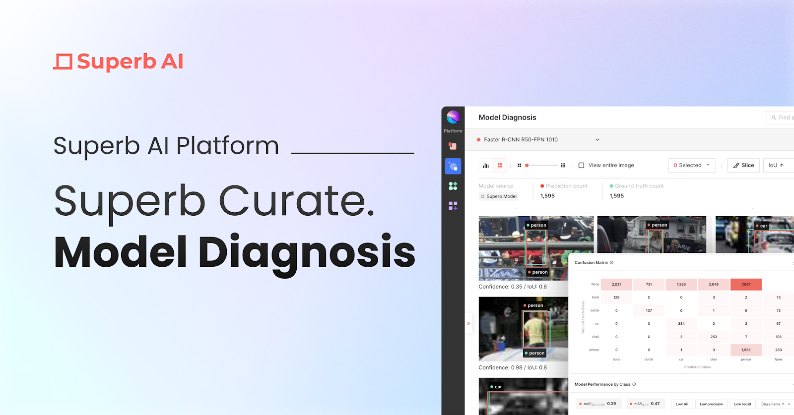 Superb AI's Model Diagnosis Tool