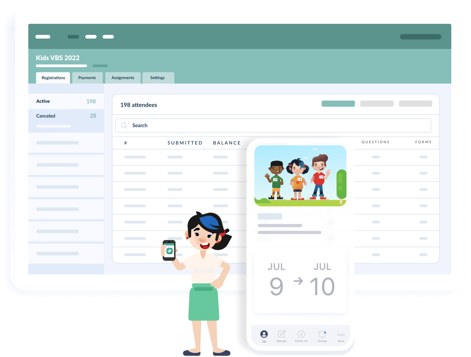 Planning Center Registrations: Event Signups & Payments