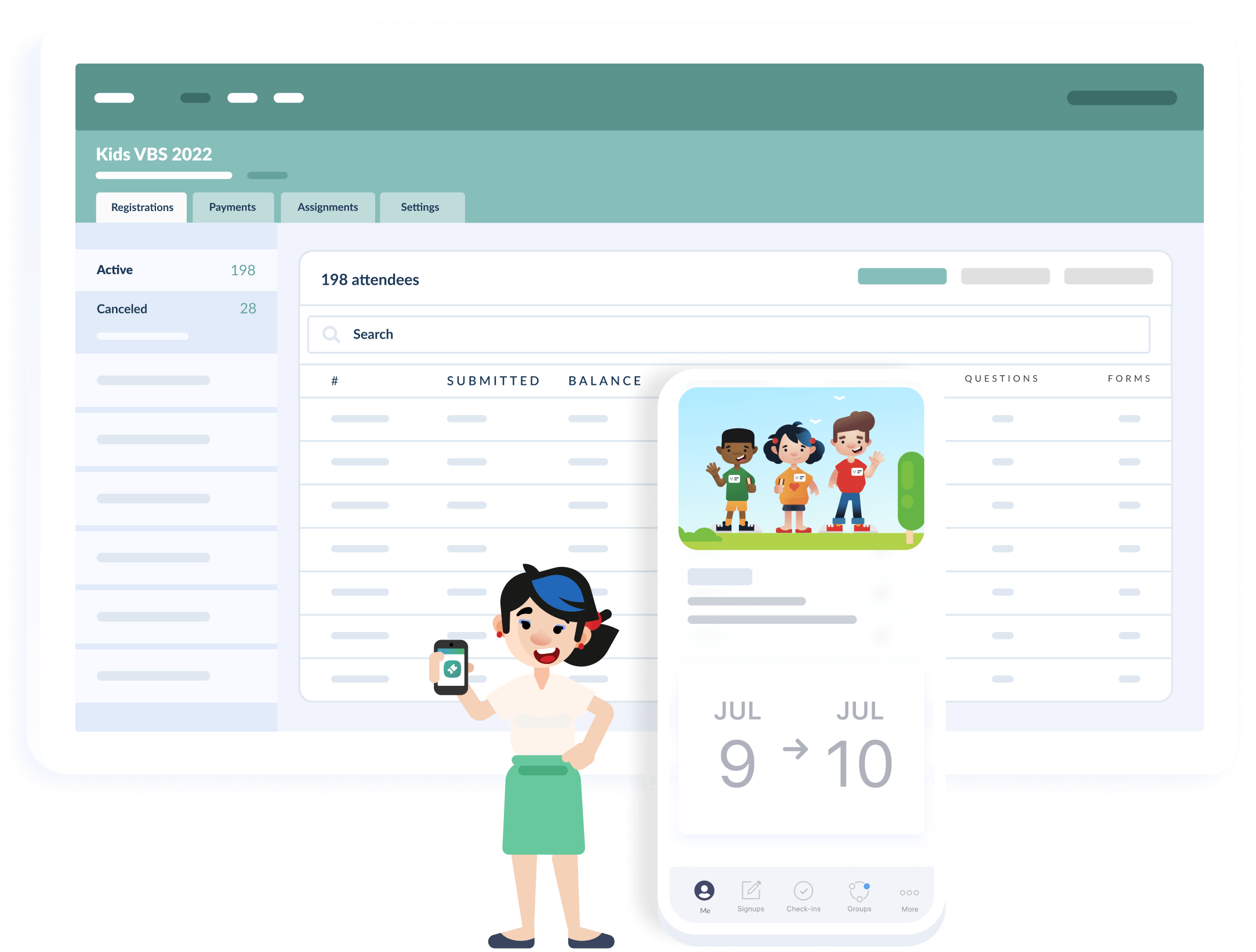 Planning Center Registrations: Event Signups & Payments