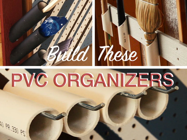 How to use PVC Pipe for Organization