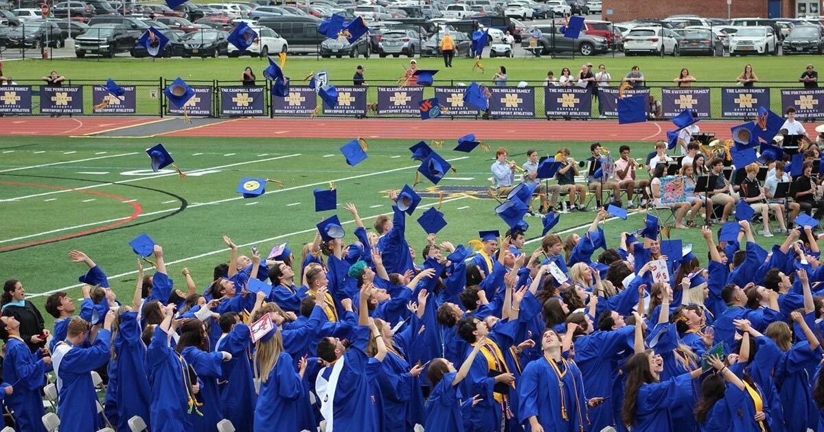 Class of 2021 celebrates graduation in home stadium with family and friends