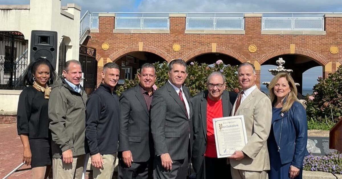“Frank P. Petrone Crab Meadow Beach” name change official after ceremony