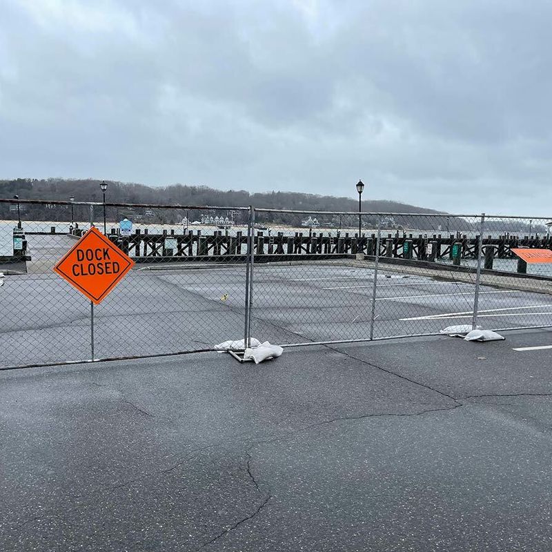 Northport Village dock under construction, closed to public until ...
