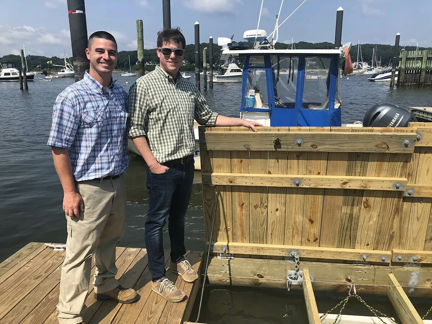 Community-driven FLUPSY floats debut at Woodbine Marina, filtering ...