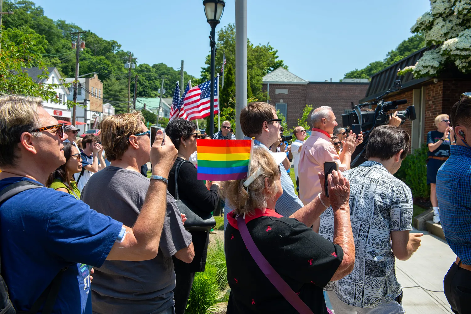First-ever flag-raising ceremony an uplifting start to Pride month
