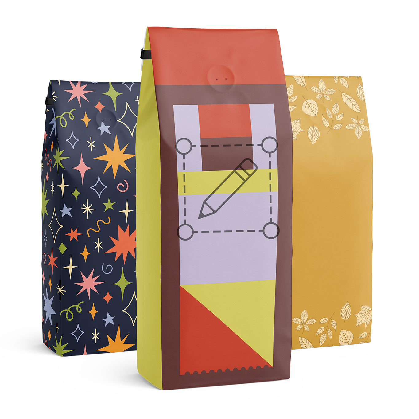 Design Your Own Personalized Gusset Bags for Product Packaging ...