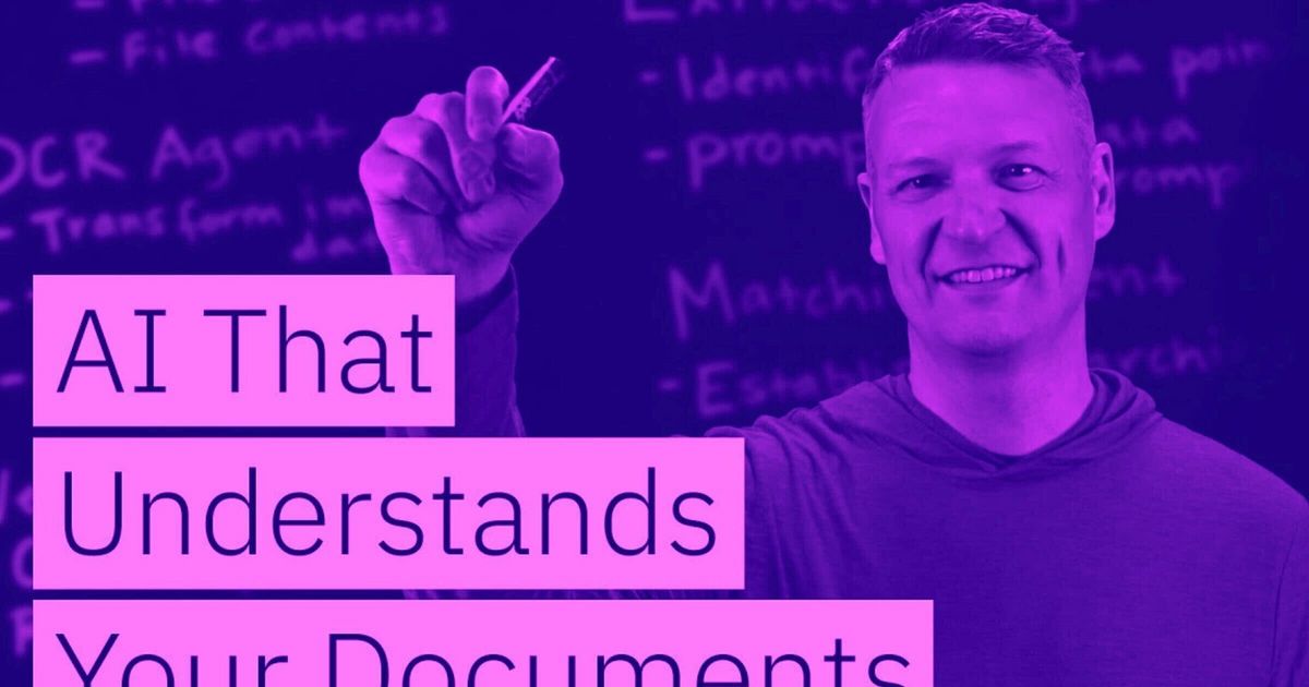 Terzo x IBM: How AI Agents Are Redefining Document Intelligence (Past ...