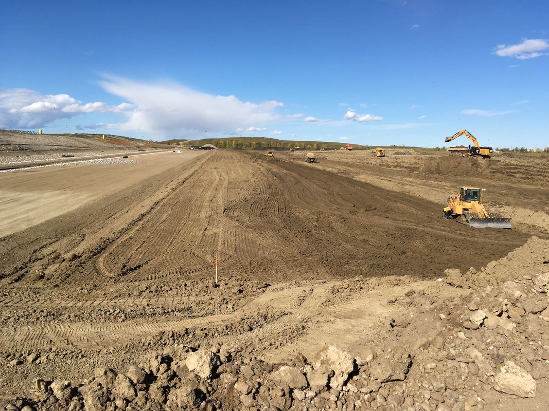 Morgan Construction • East Calgary Landfill – Cell Construction Phase 9