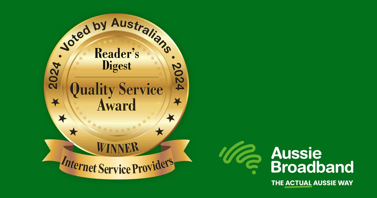 Aussie Broadband wins gold again at the Reader’...