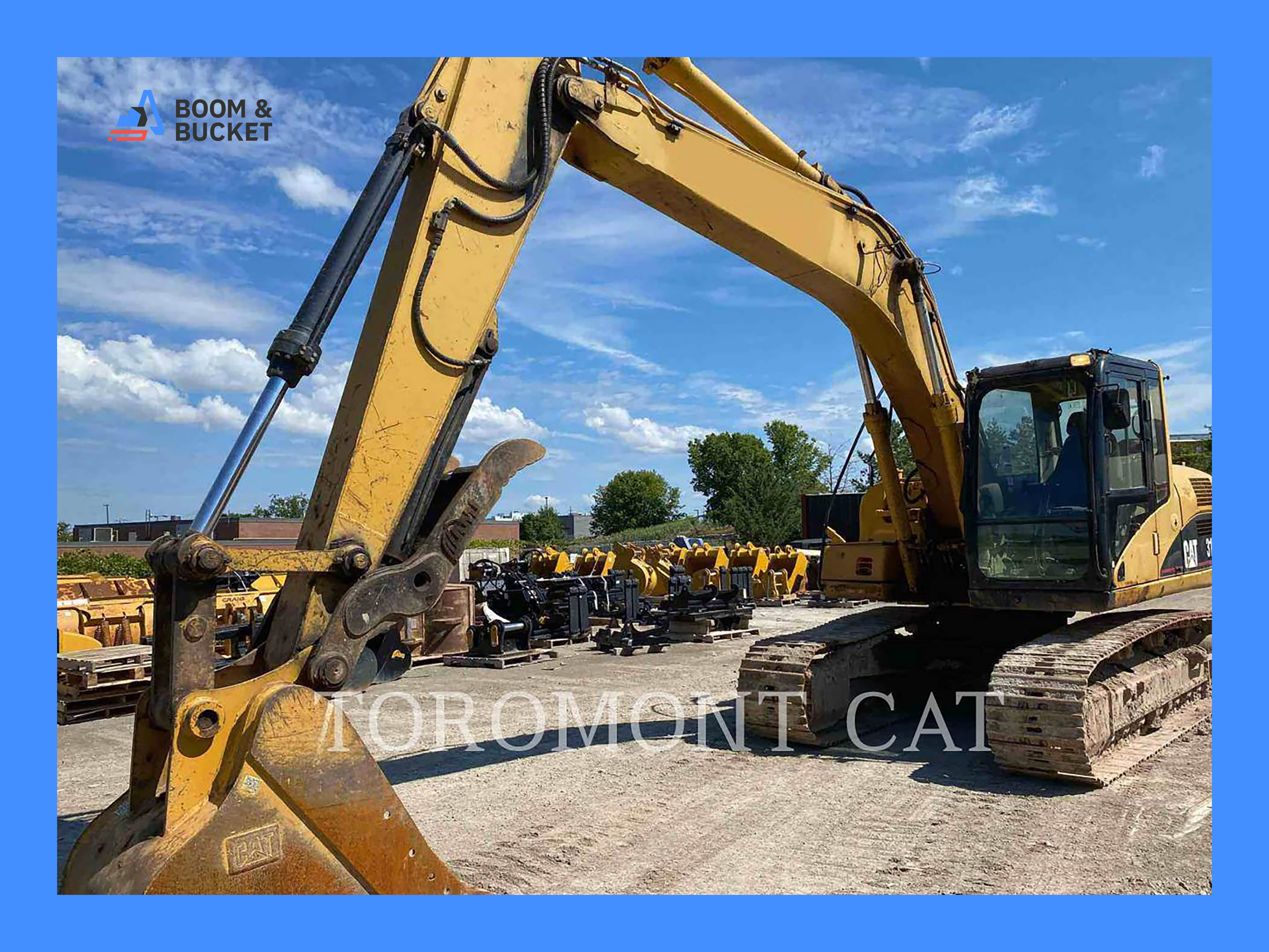 Used Caterpillar 315cl Specs & Features - Boom & Bucket