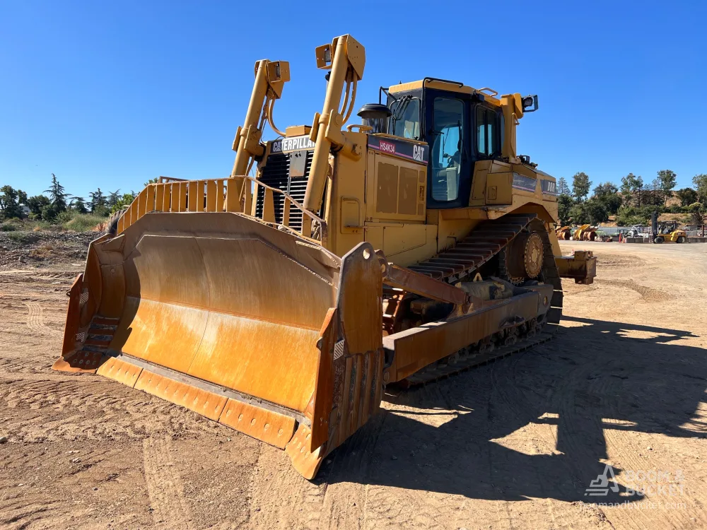 Bulldozers In Coal Mining Boom And Bucket
