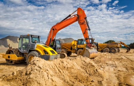 Names of Popular Construction Vehicles - Boom & Bucket