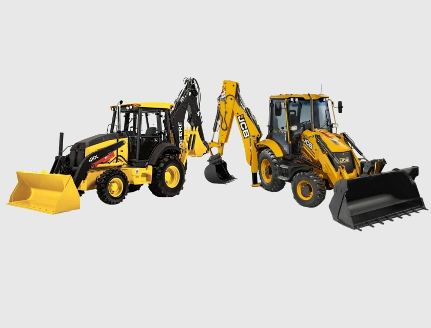 John Deere 410L vs. JCB 3CX Eco: Which is best?