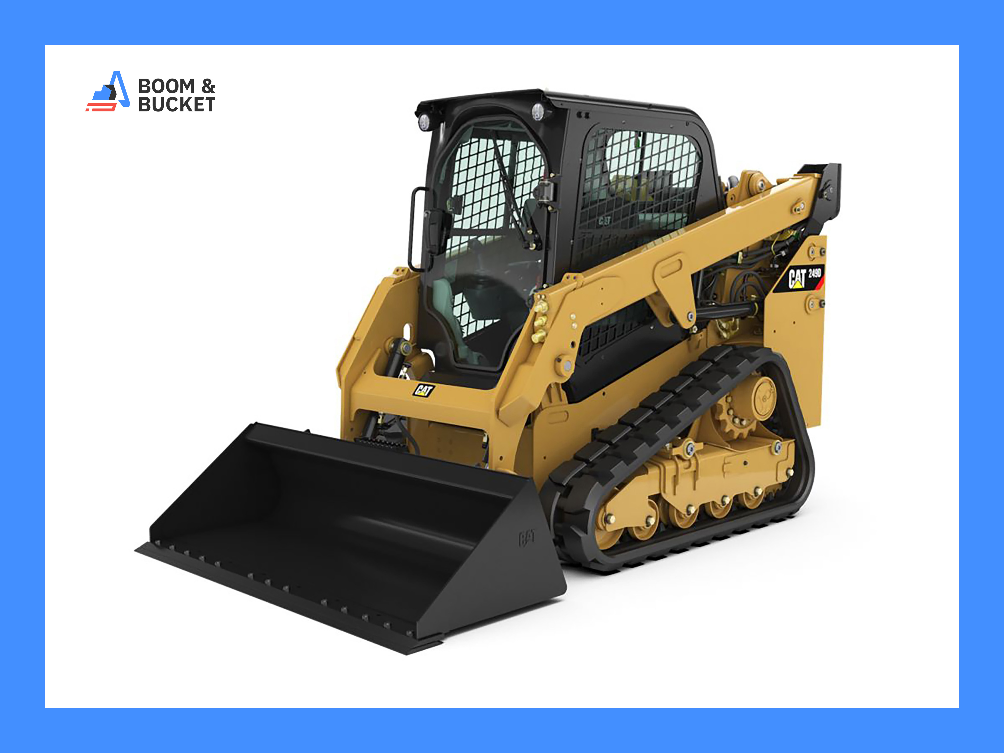 Used Caterpillar 249d Specs & Features - Boom & Bucket