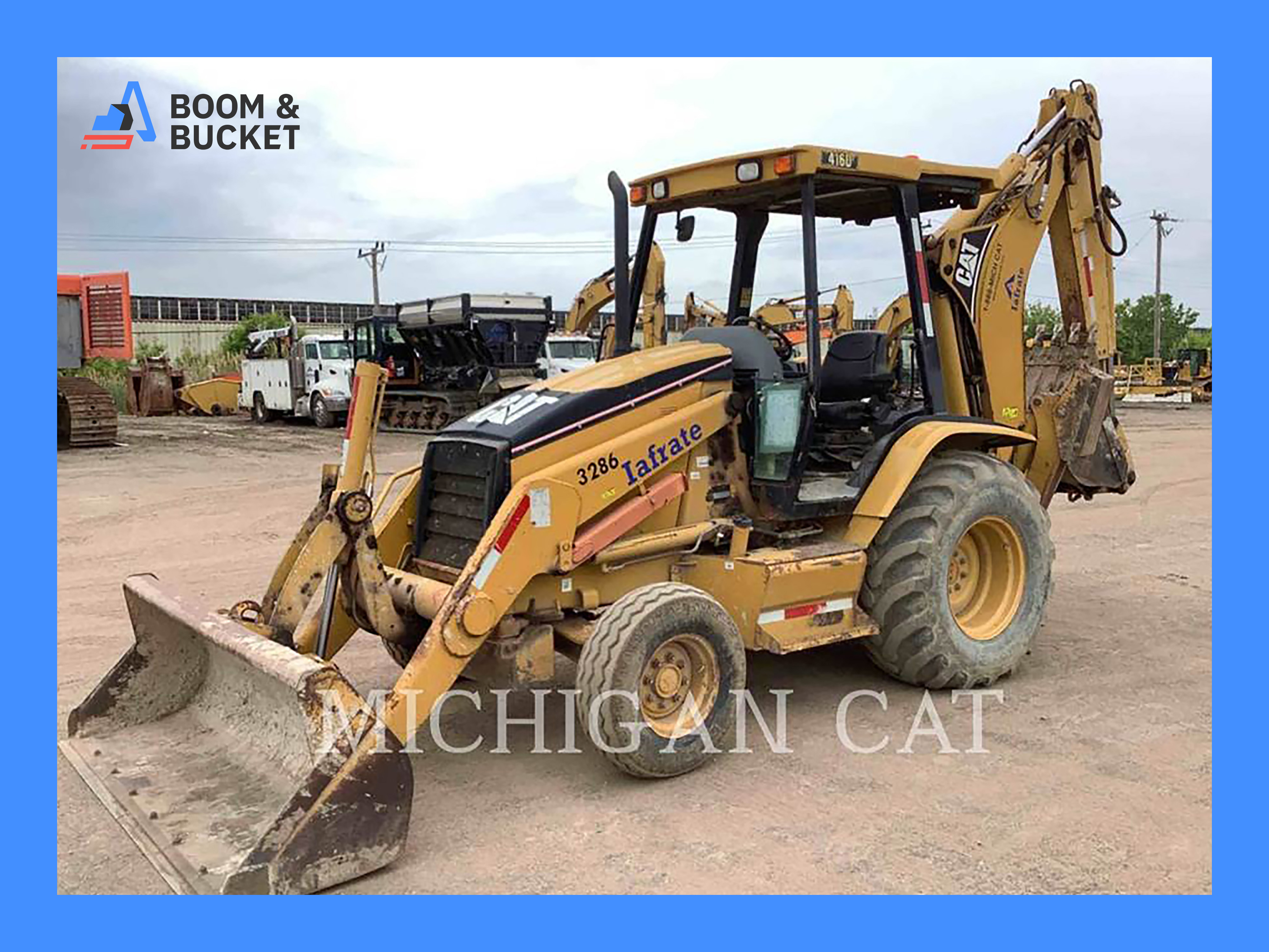 Used Caterpillar 416d Specs & Features - Boom & Bucket