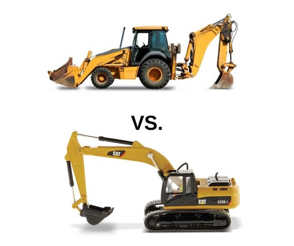Unearthing the Battle: Backhoe vs Excavator Showdown!