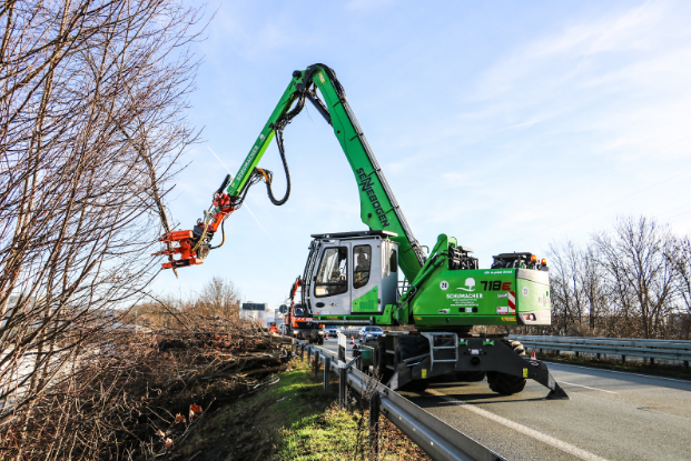 Complete Review : Sennebogen 718E Tree Handler