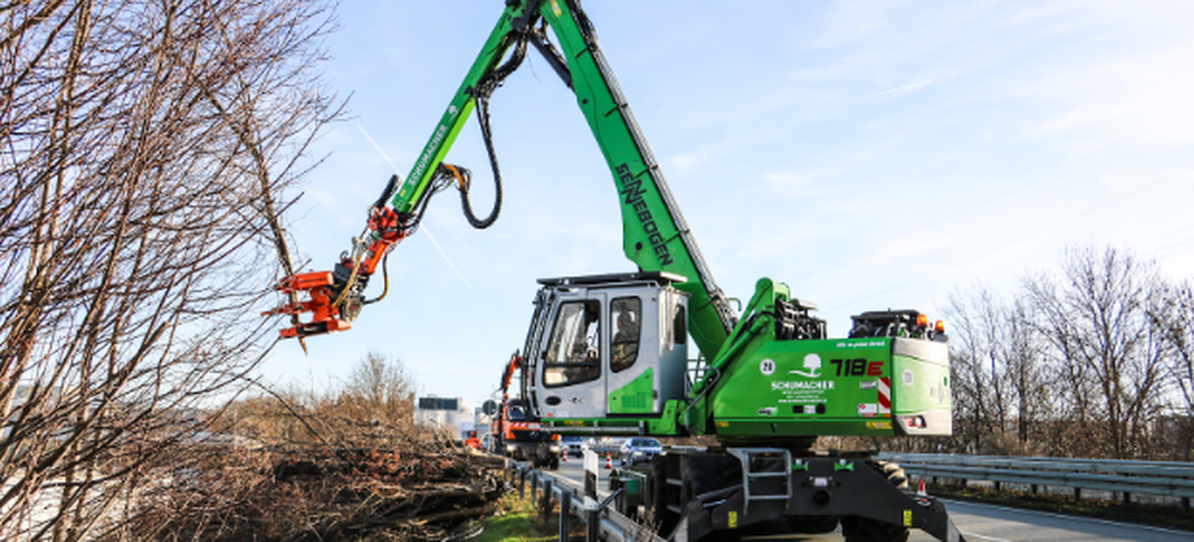 Complete Review : Sennebogen 718E Tree Handler