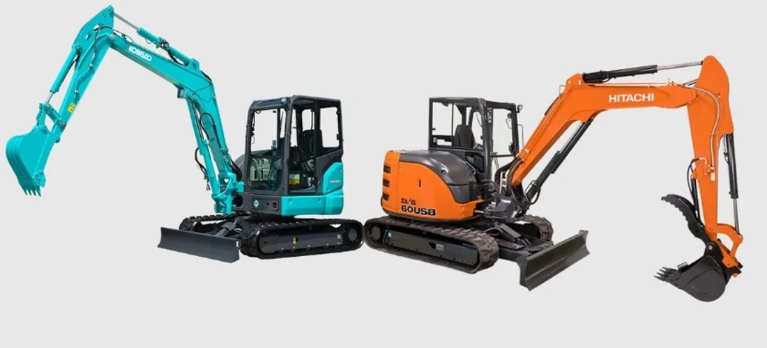 Hitachi ZX60USB-5 vs. Kobelco SK55SRX-6: Which is best?