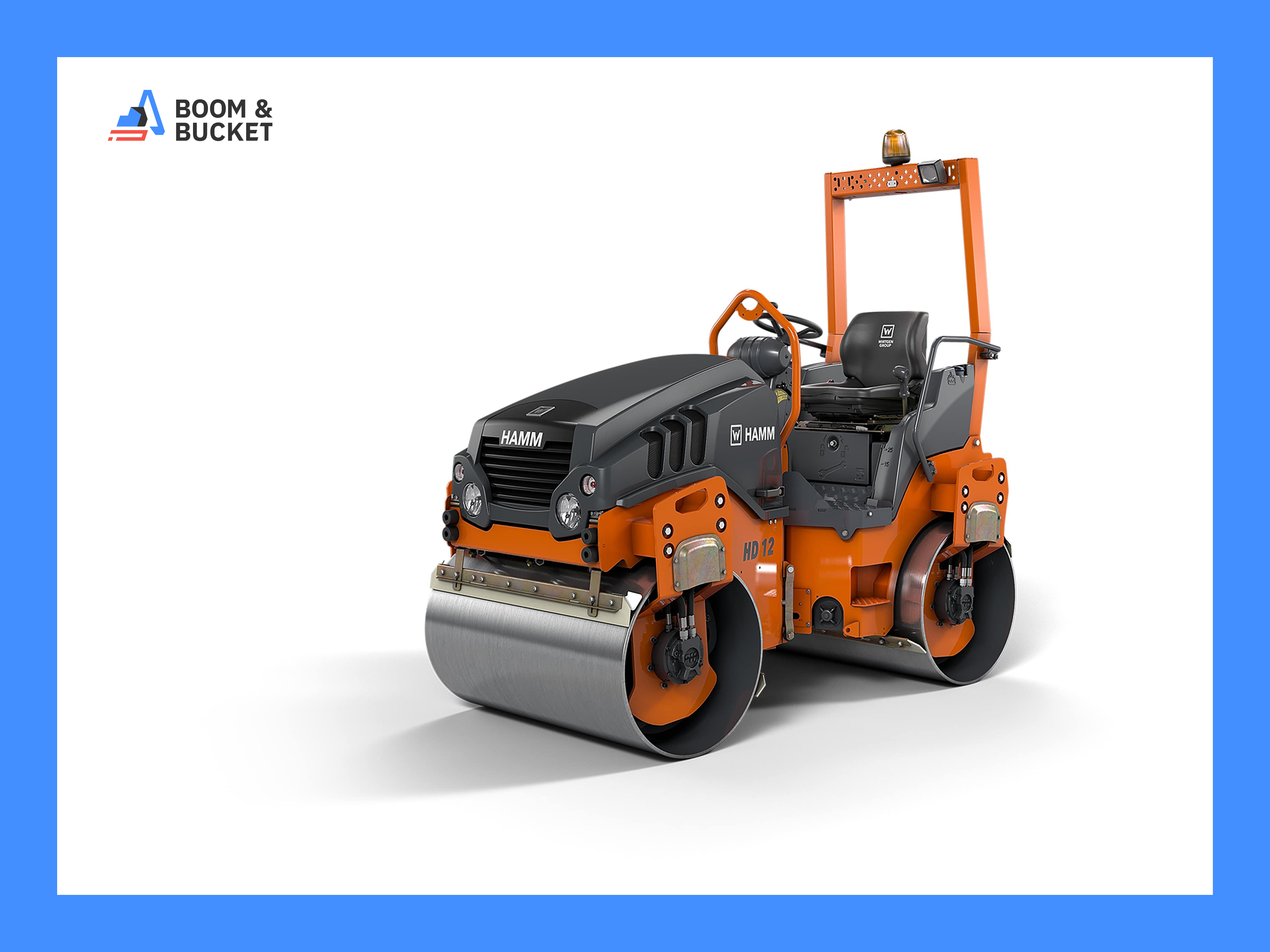 Used Hamm Hd12vv Specs & Features - Boom & Bucket