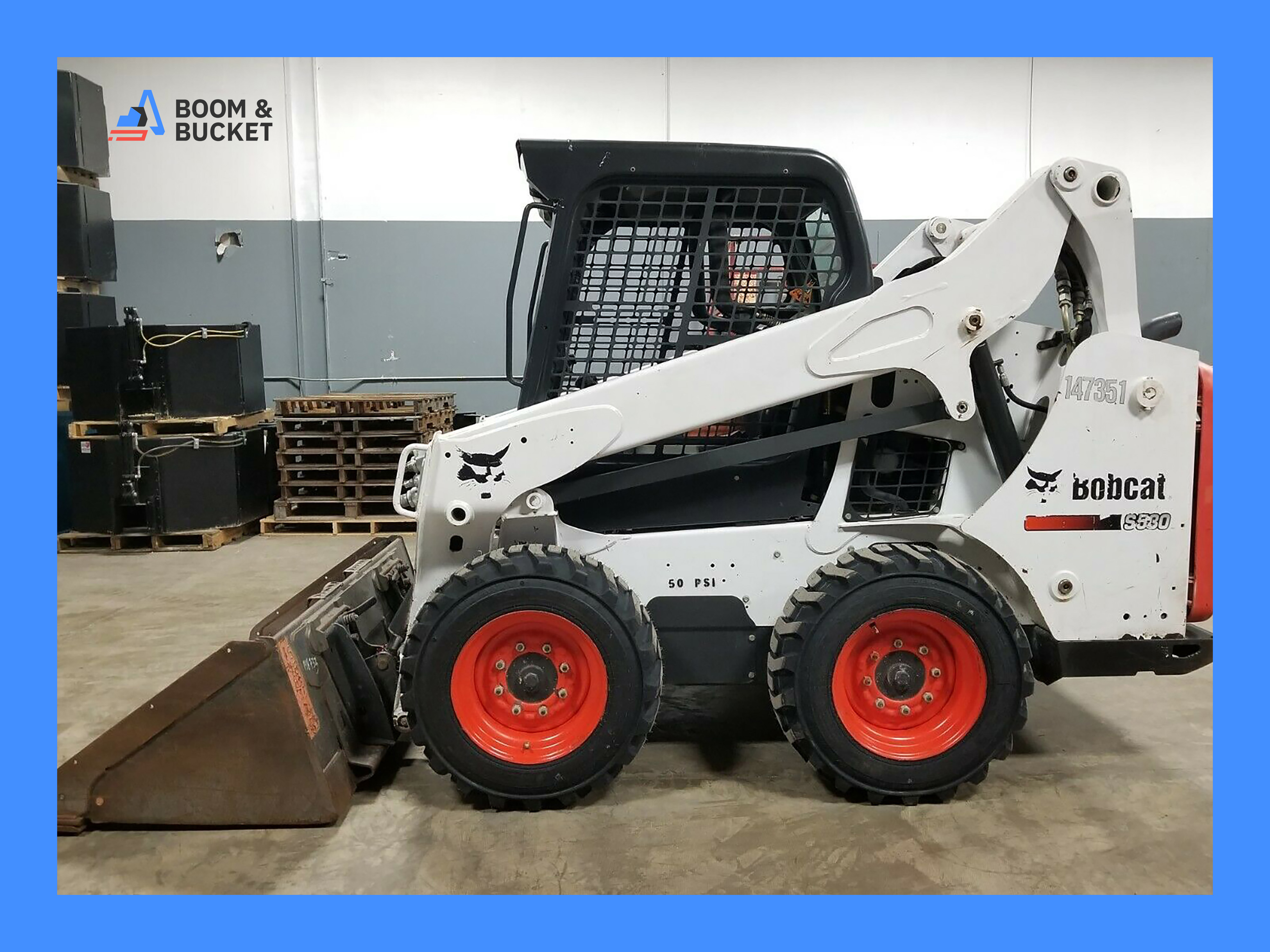 Used Bobcat S530 Specs & Features - Boom & Bucket