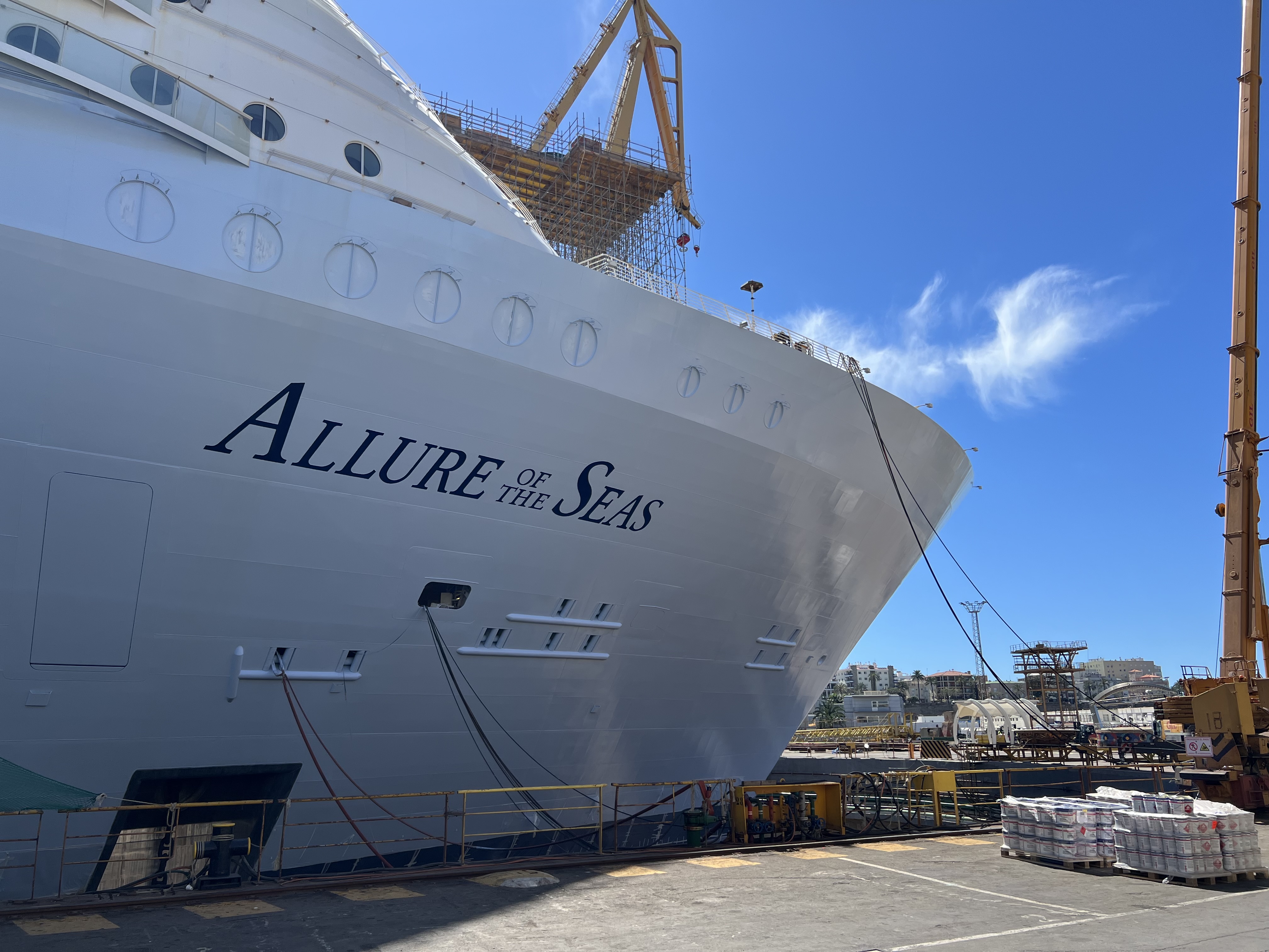 Allure Of The Seas Spain: Allure Of The Seas Arrives In Europe For