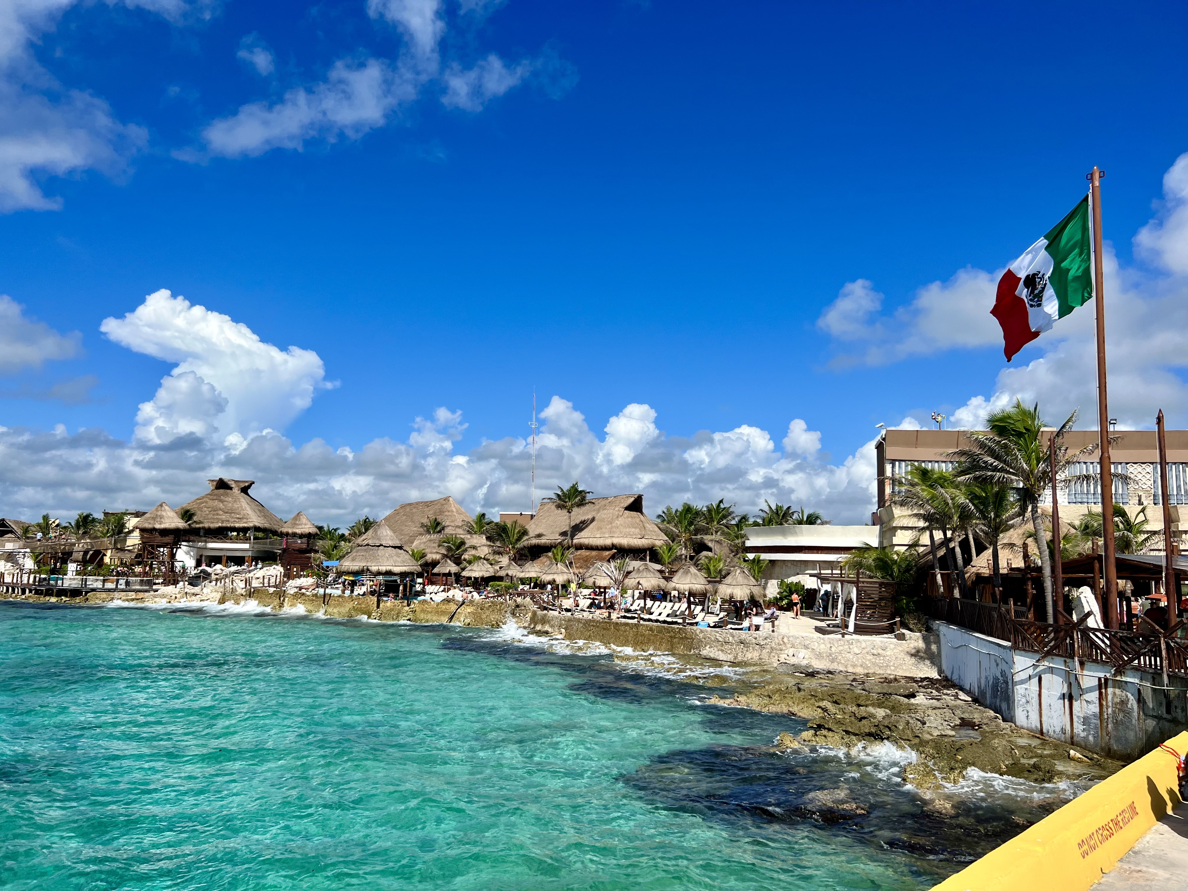 Costa Maya Virgin Docks At Mahahual Costa Maya For First Time