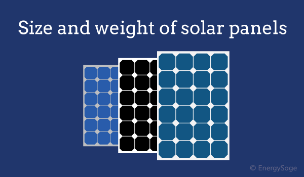 Solar Panel Size and Weight: How Big Are Solar Panels? | EnergySage