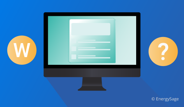 How Many Watts Does a Computer Use? | EnergySage