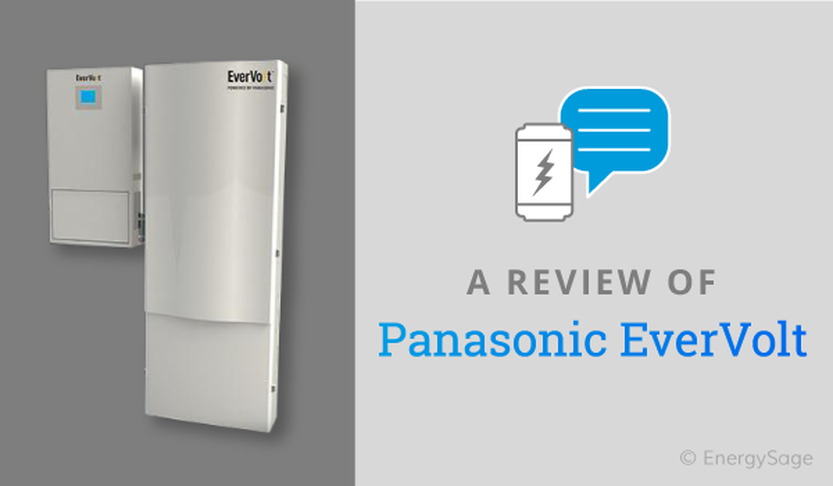 Panasonic EverVolt: The Complete Home Battery Review | EnergySage