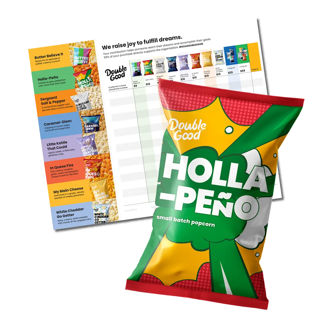 Brochure Fundraising | Double Good