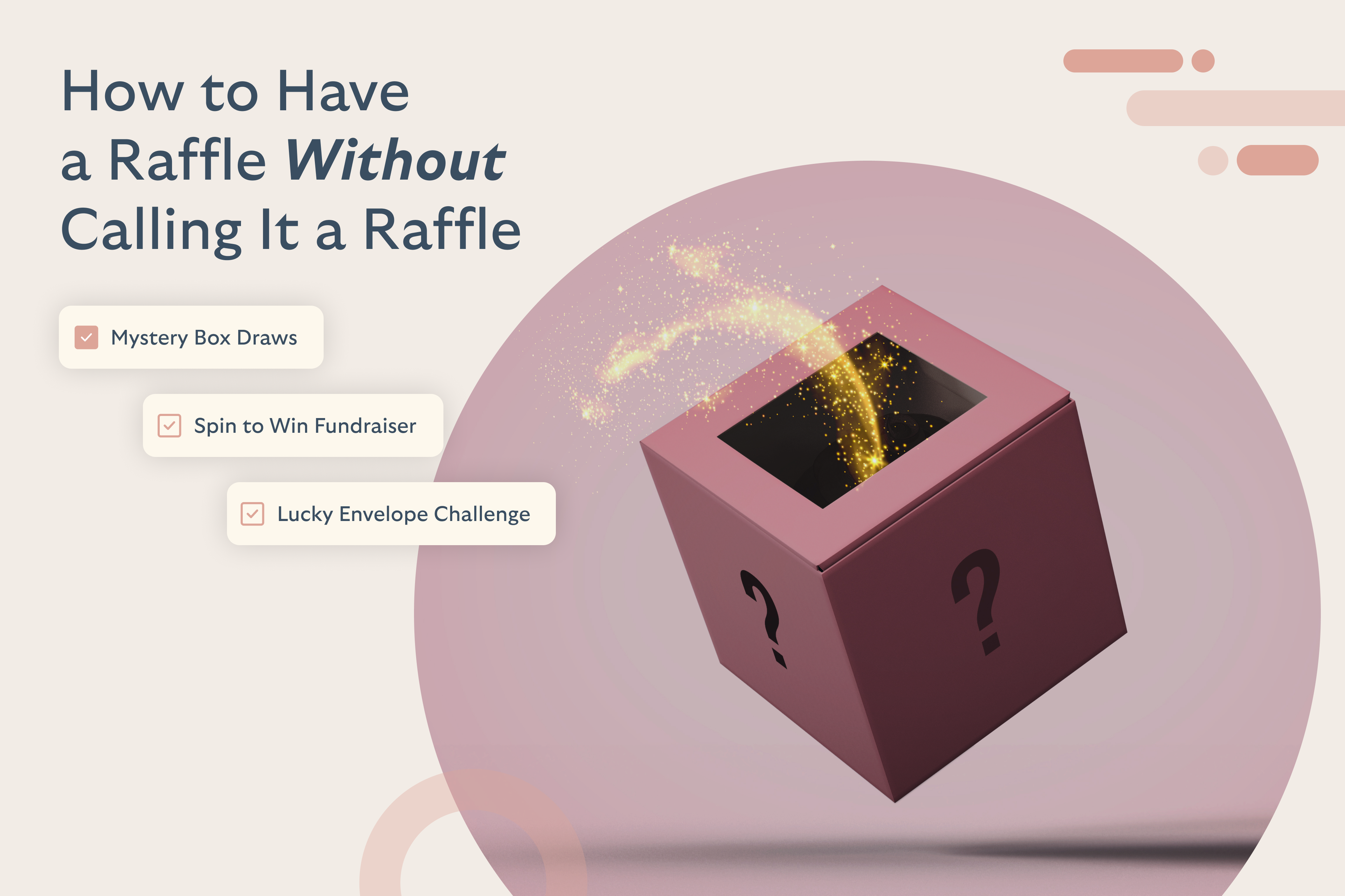 Raffle Alternative Ideas for Fundraising