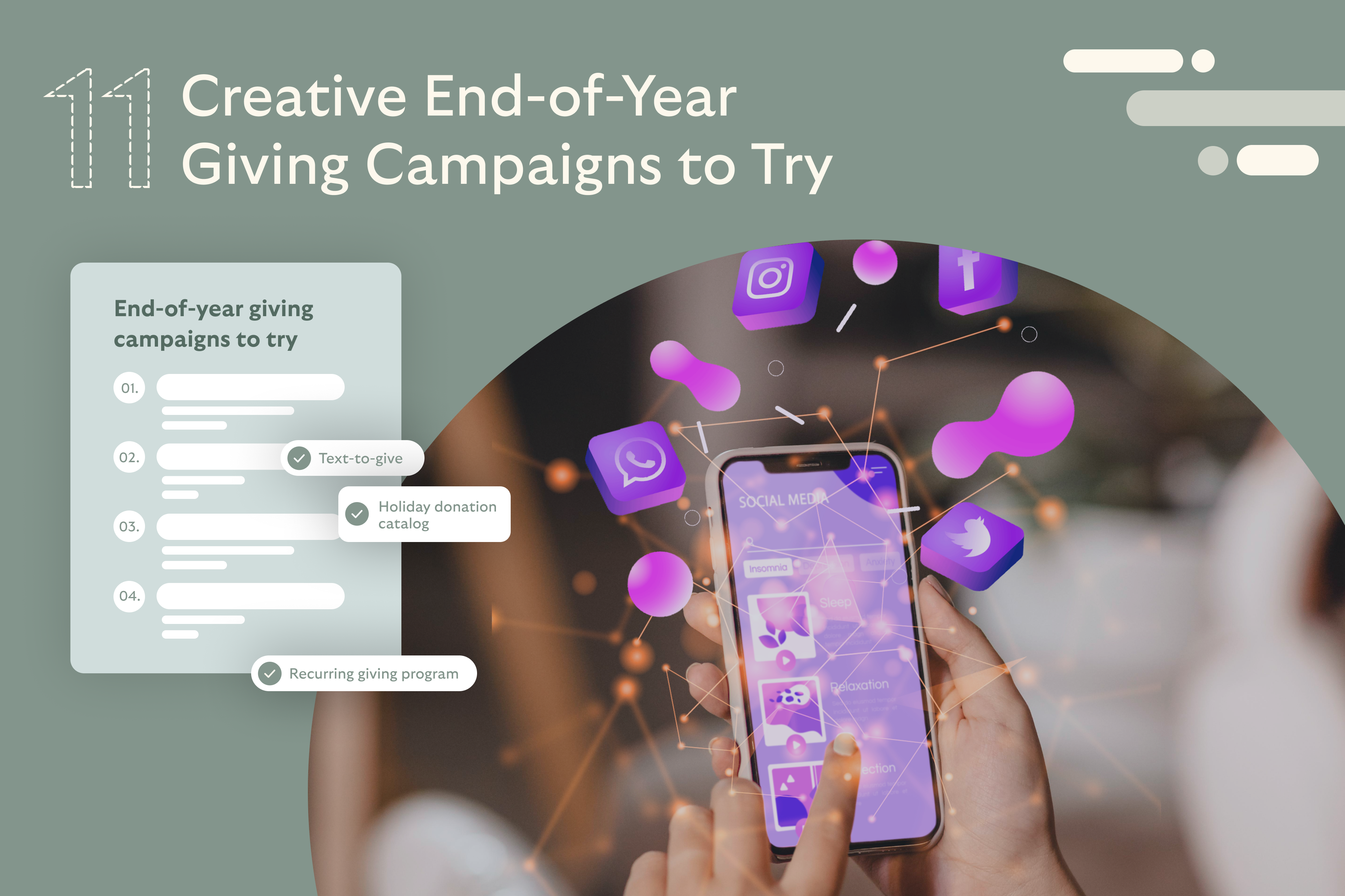 11 Creative End-of-Year Giving Campaigns to Try