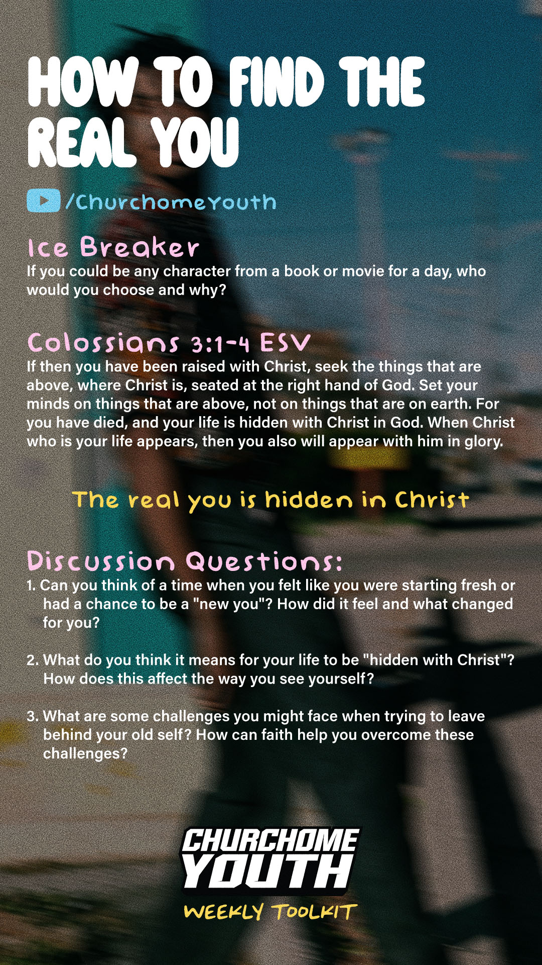 Message - How Do You Find the Real You?