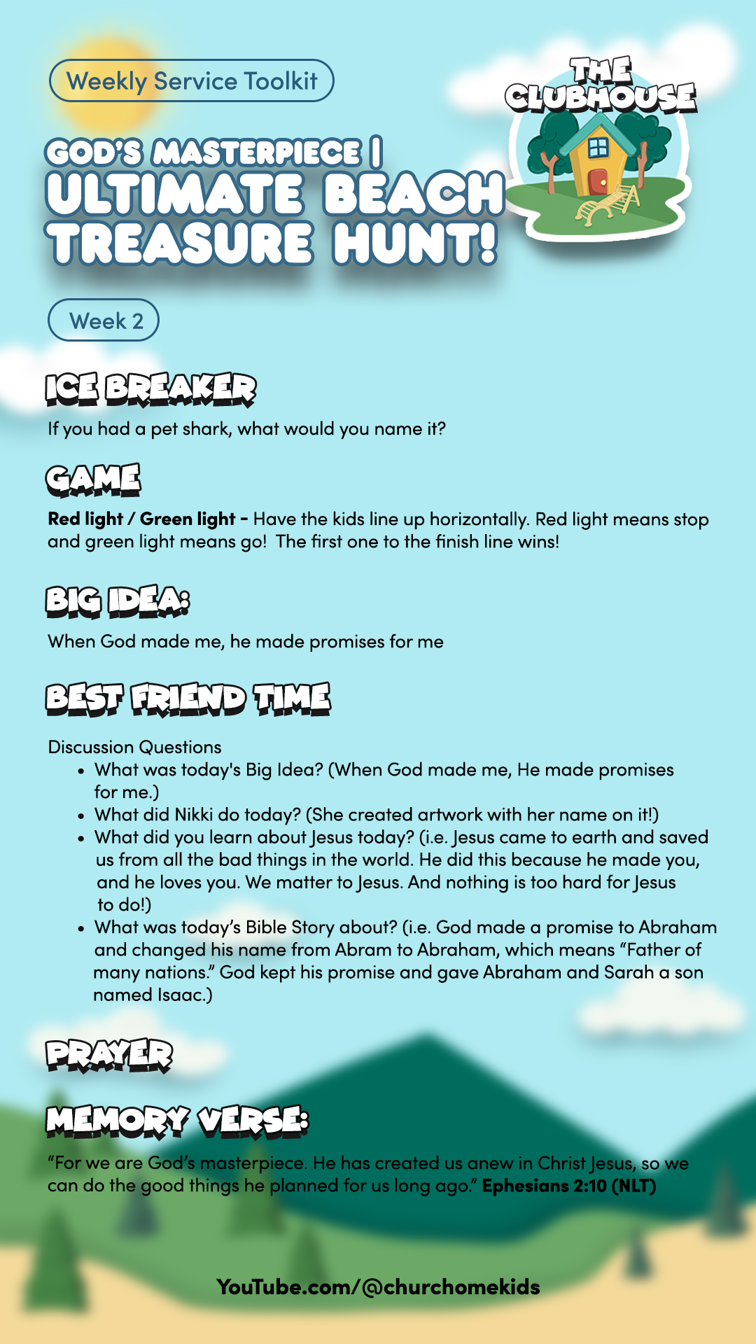 Message - Clubhouse | Ultimate Beach Treasure Hunt!