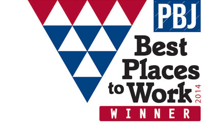 AWARDED 2014 BEST PLACES TO WORK