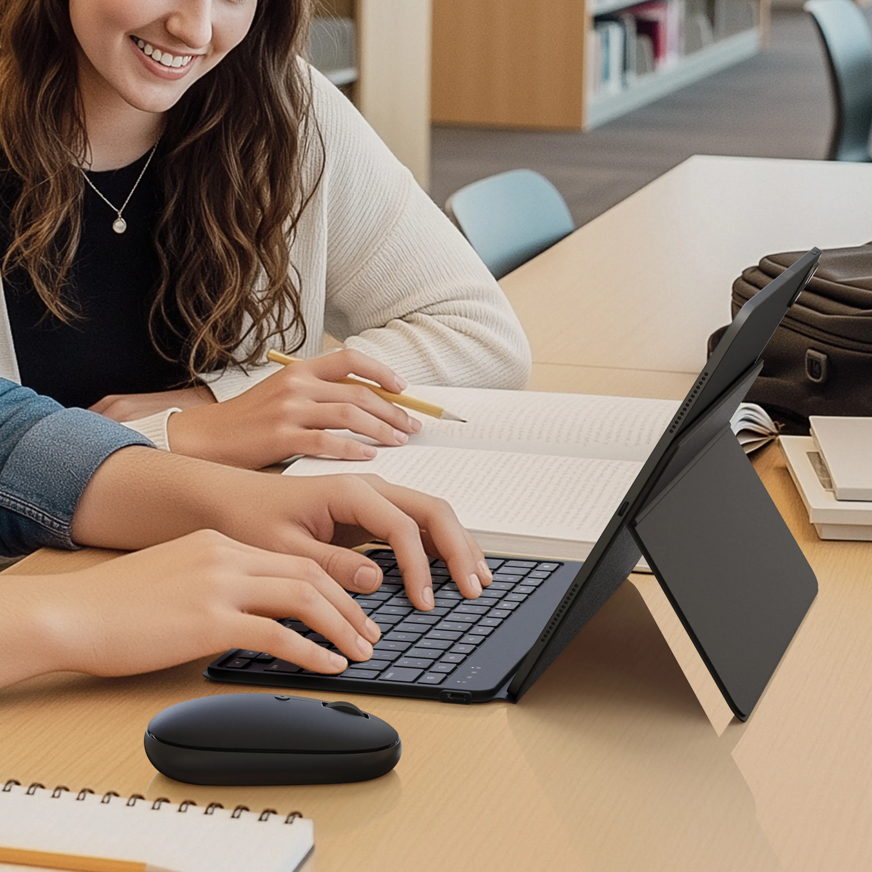 Work Smarter Anywhere with the OntheGo™ Keyboard & Mouse – Satechi