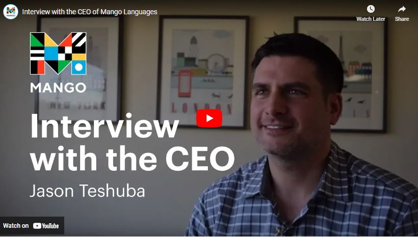 Interview with the CEO of Mango Languages