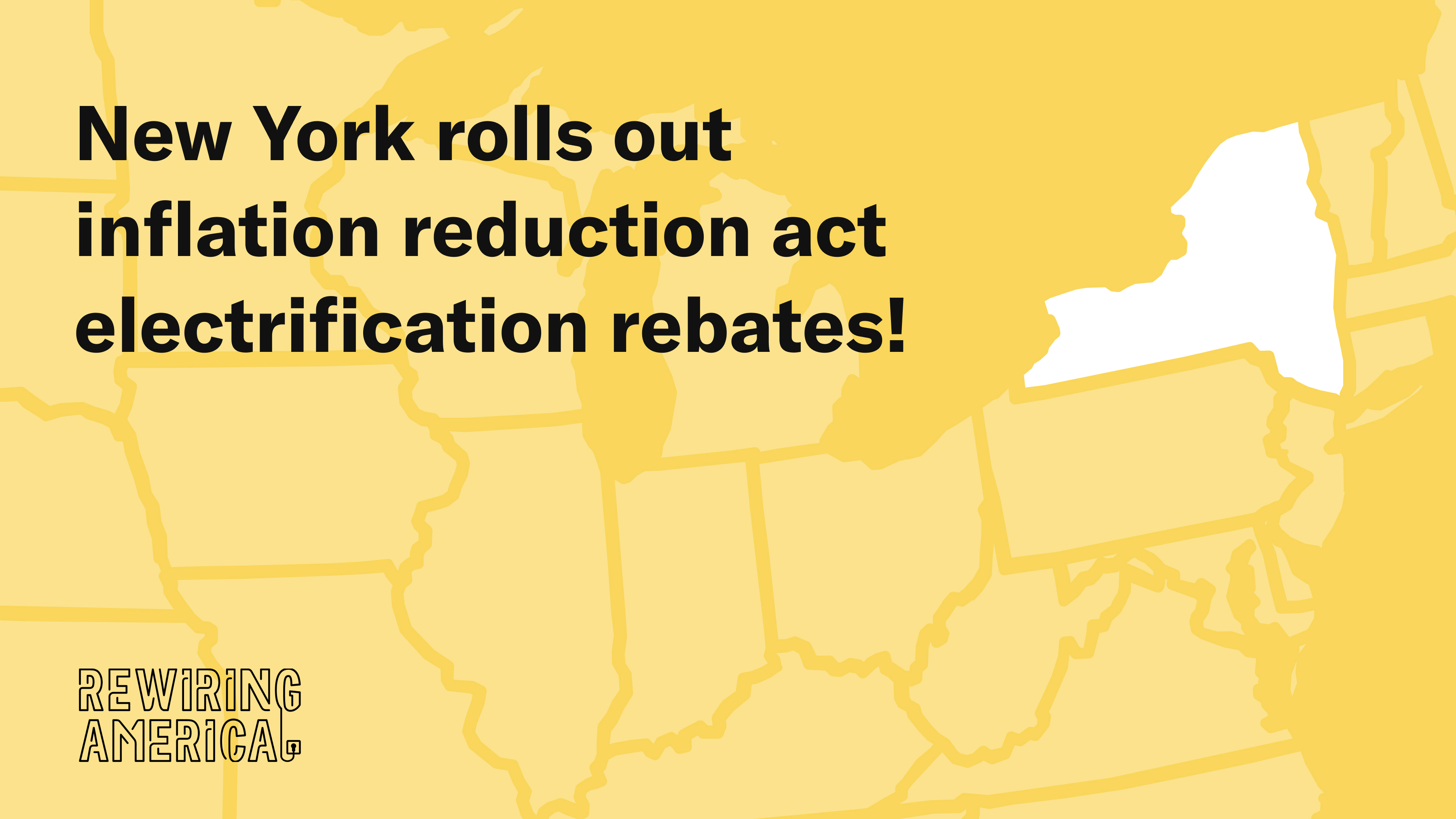 Home Electrification and Appliance Rebates: New York