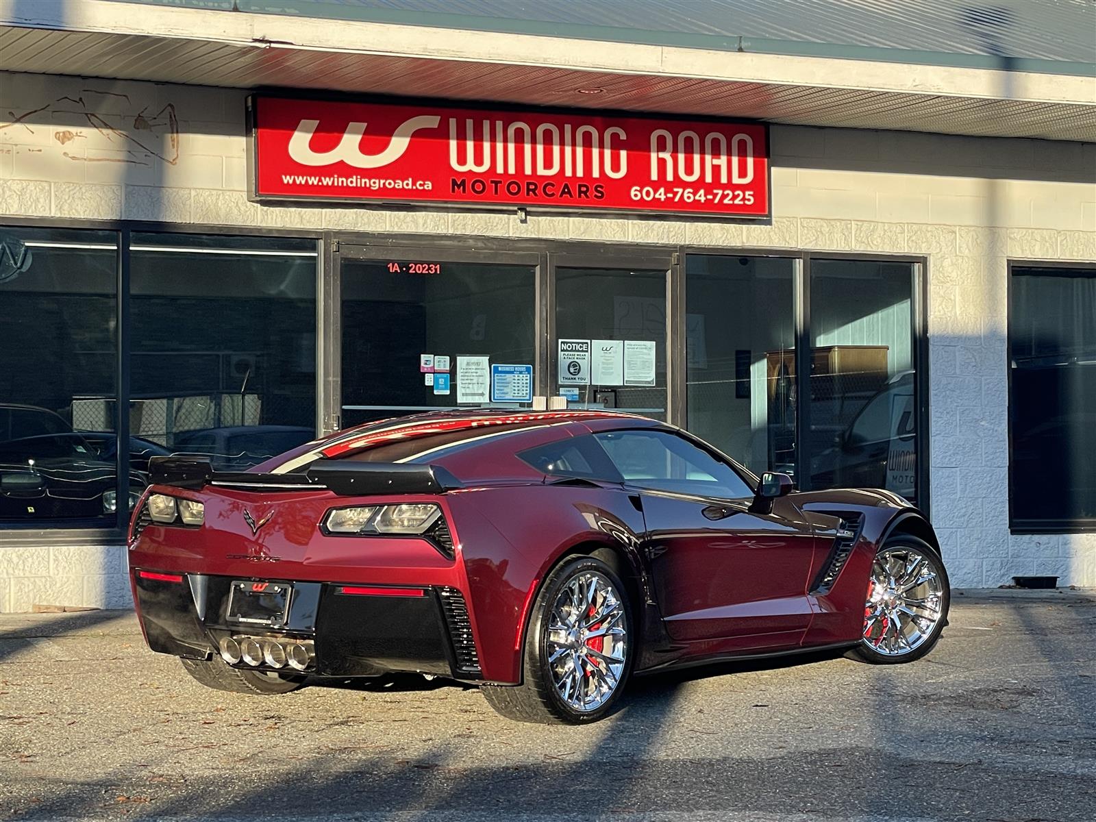 Chevrolet Corvette Z06 Z07 – Winding Road Motorcars