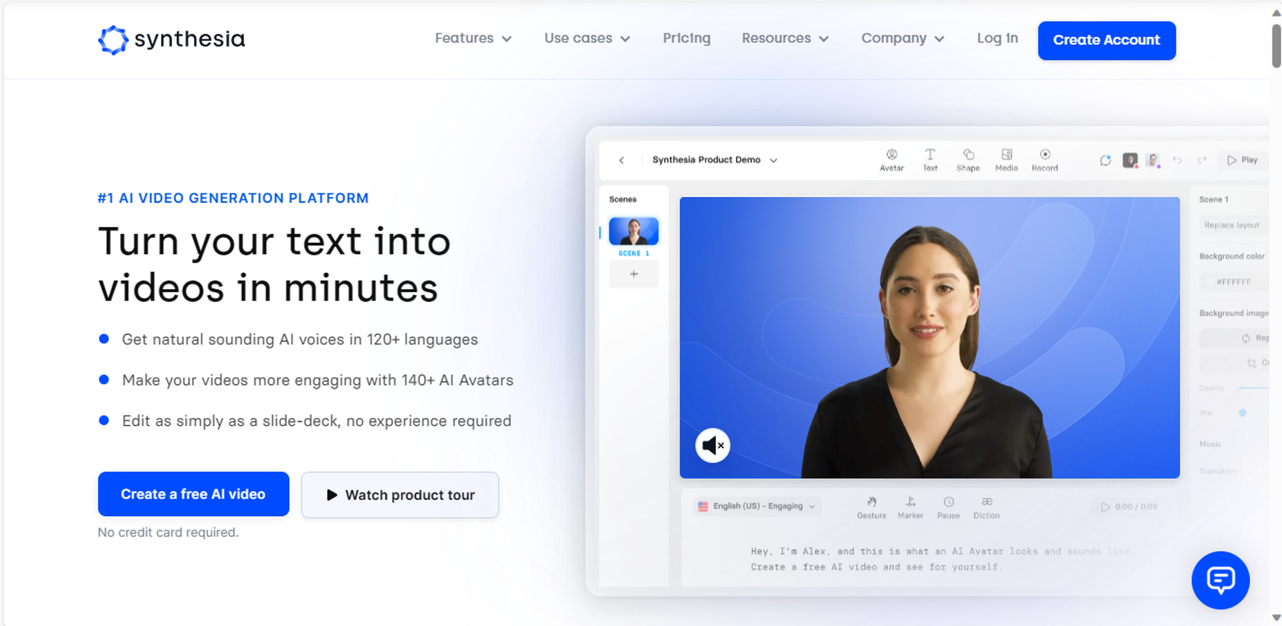 Synthesia: AI Video Generator Tool for Learning and Development