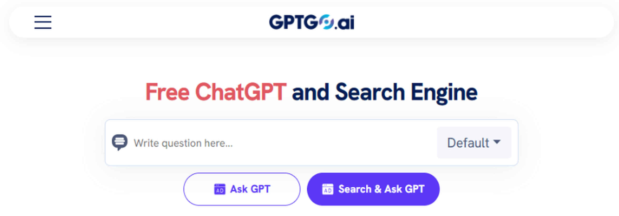 GPTGO: Search Engine Tool | Top AI Tools