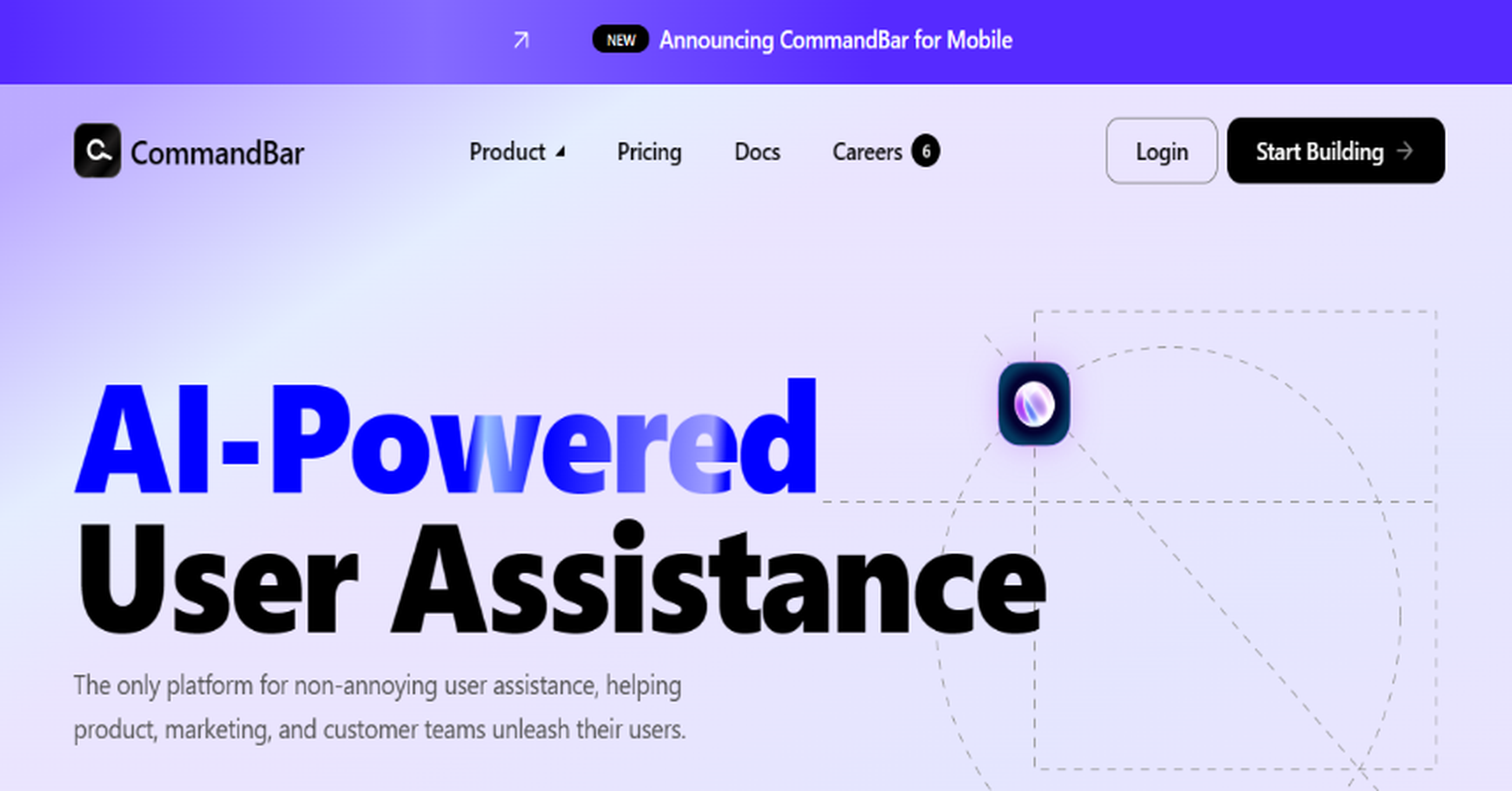 CommandBar: AI-Powered User Assistance | Top AI Tools