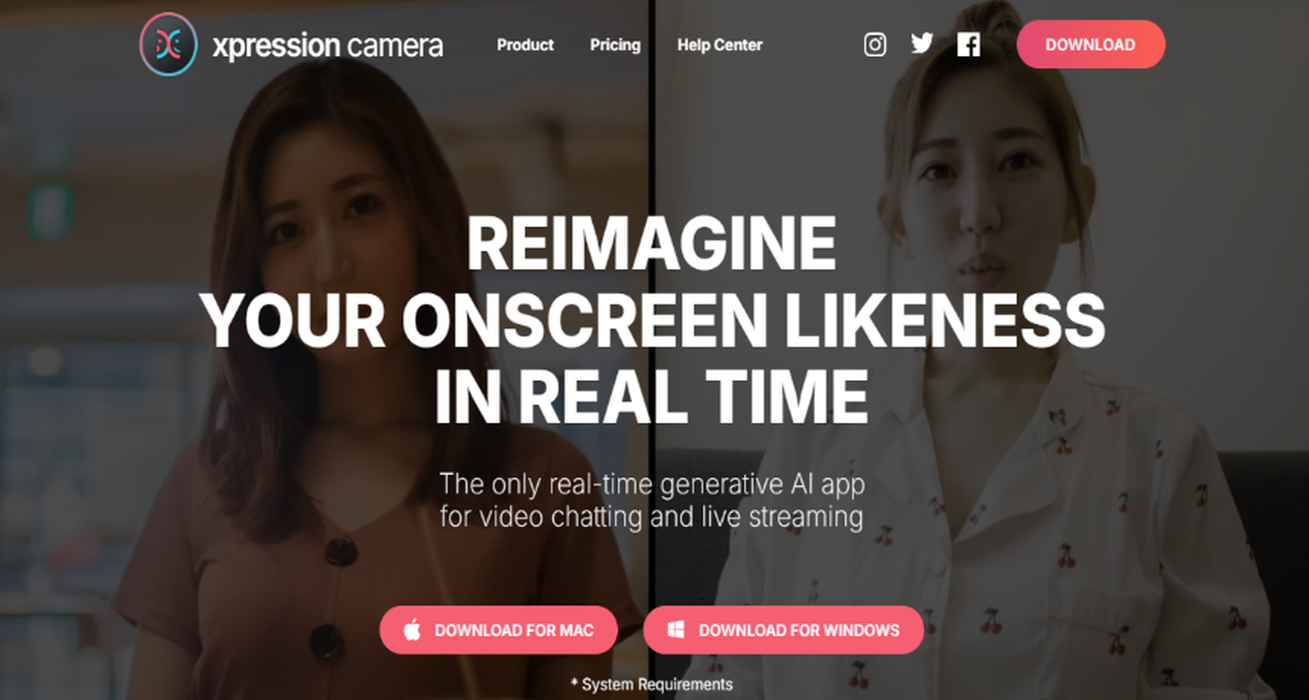 Xpression Camera: Virtual Camera App for Real-Time Persona Transformation | Top AI Tools